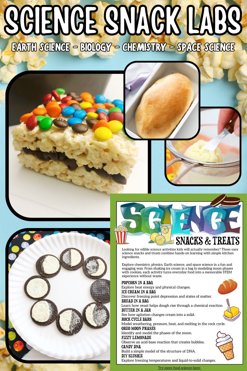 Science Snacks for Kids {Easy Edible STEM Activities}